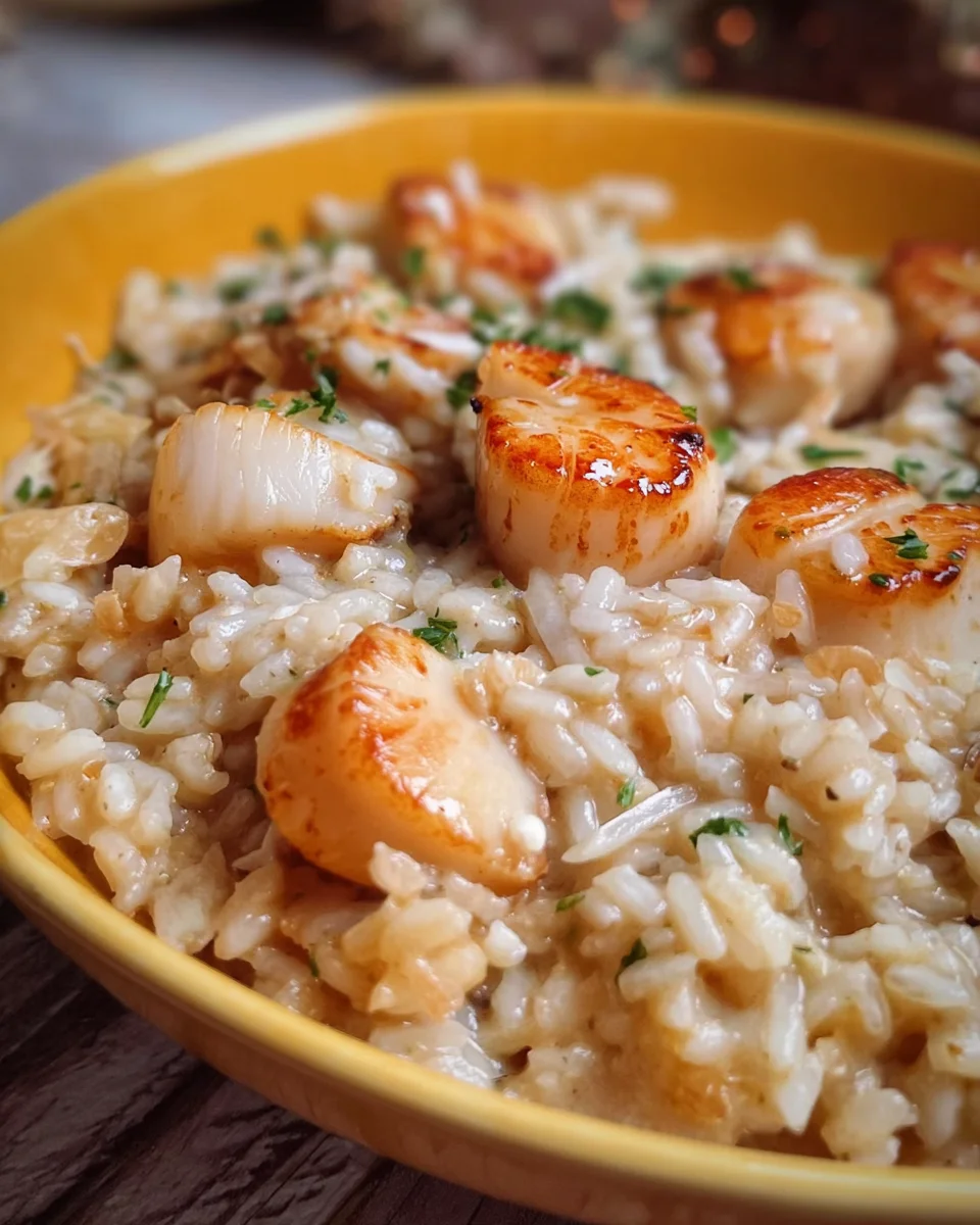 Risotto De Noix De St Jacques